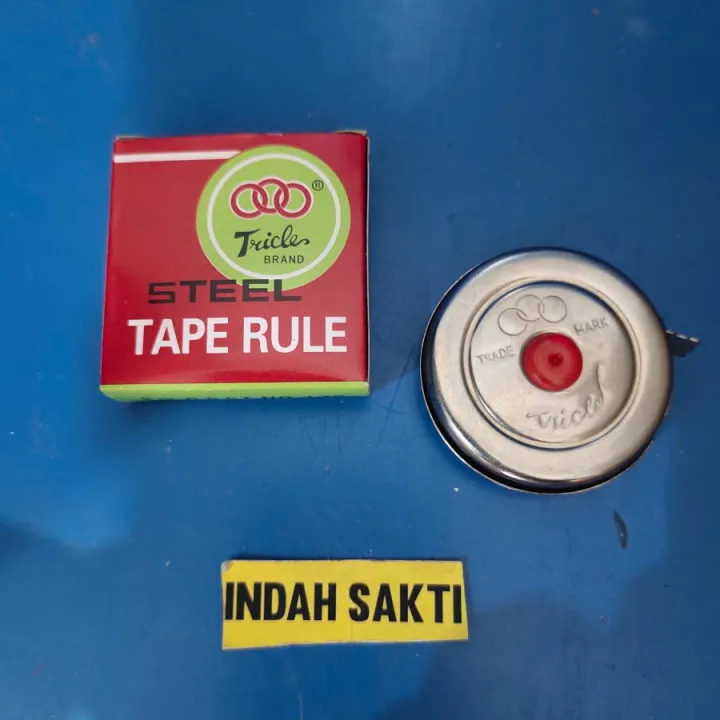 Meteran Besi Meteran Jengkol Meteran Bulat Stainless 2 Meter | Lazada ...