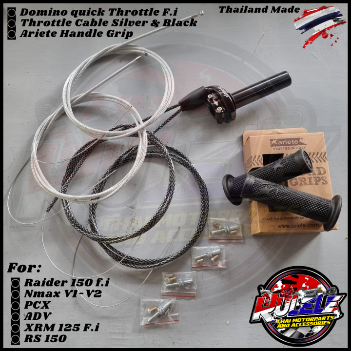 Domino Quick Throttle With Cable 2x for Raider F.i, PCX, Nmax v1 - v2 ...