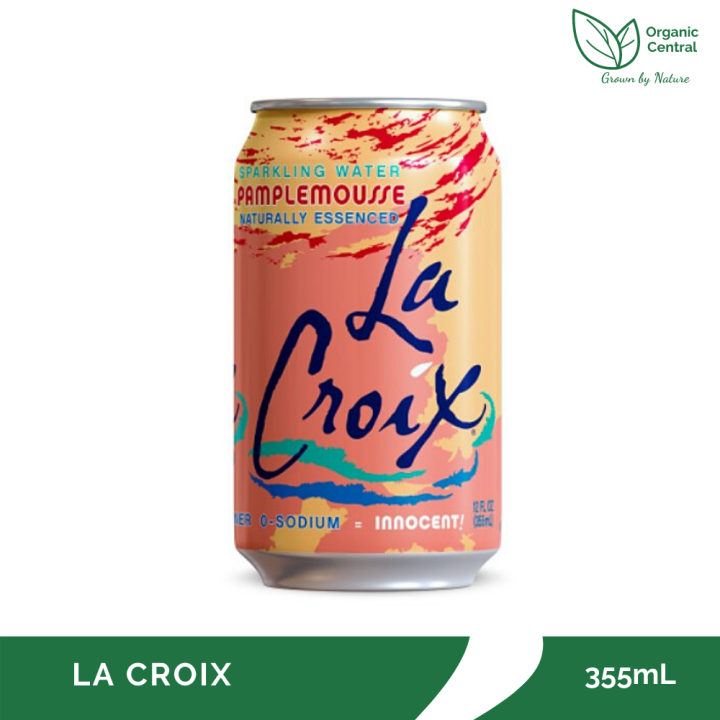 La Croix Pamplemousse Grapefruit Sparkling Water 355mL | Lazada PH