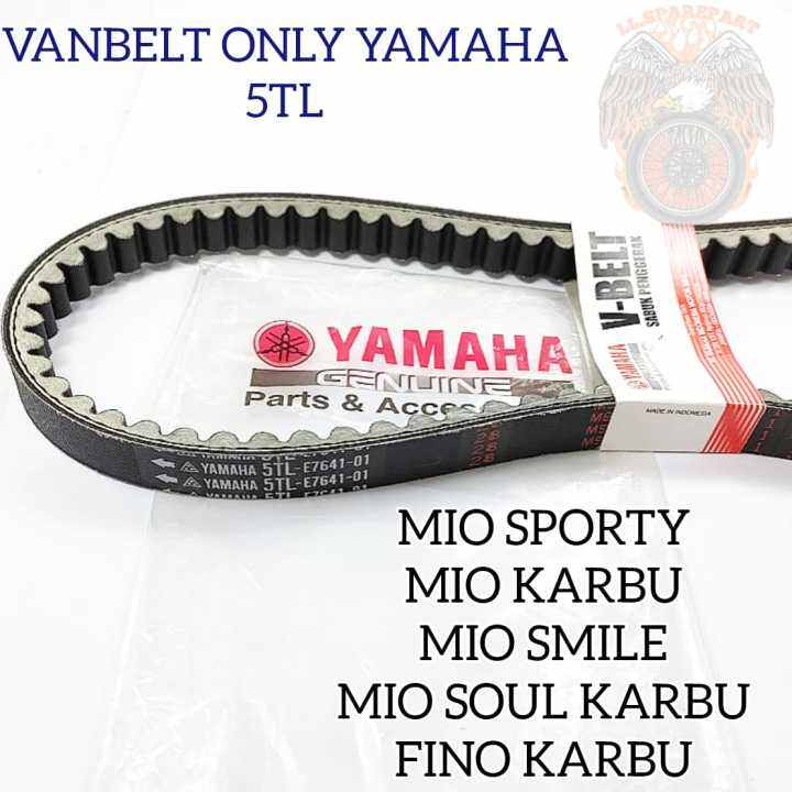 VANBELT V-BELT ONLY YAMAHA 5TL ASLI ORIGINAL YAMAHA MIO SPORTY MIO KARBU MIO SMILE MIO SOUL ...