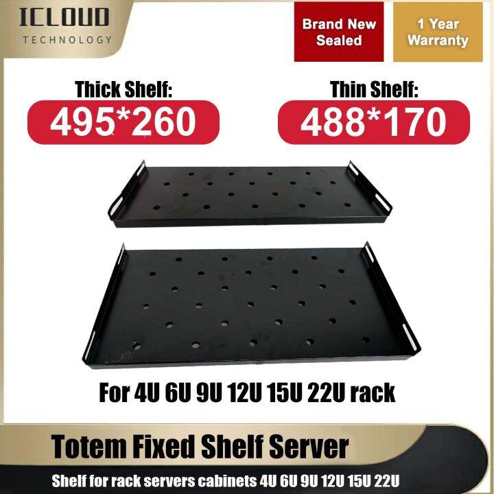 cod Server Rack TOTEN Fixed Shelf for Rack servers cabinets│For 4u 6u ...