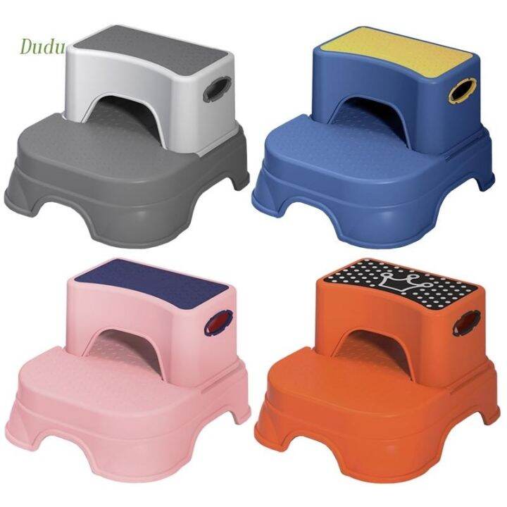 【Ready stock】 Dudu Kids Step Stool Child Safety Two Step Stools ...