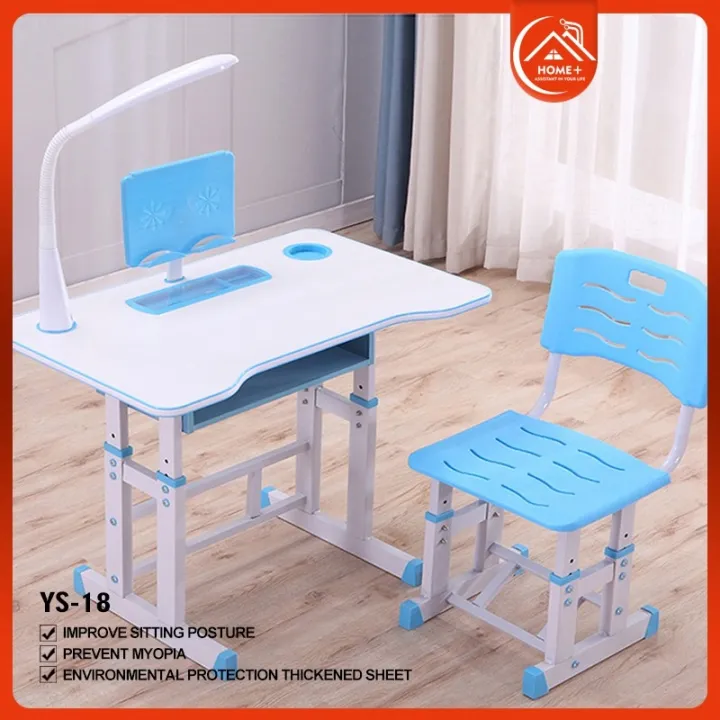 Study Table For Kids Study Table With Drawer Adjustable Kids Study Table Set | Lazada PH