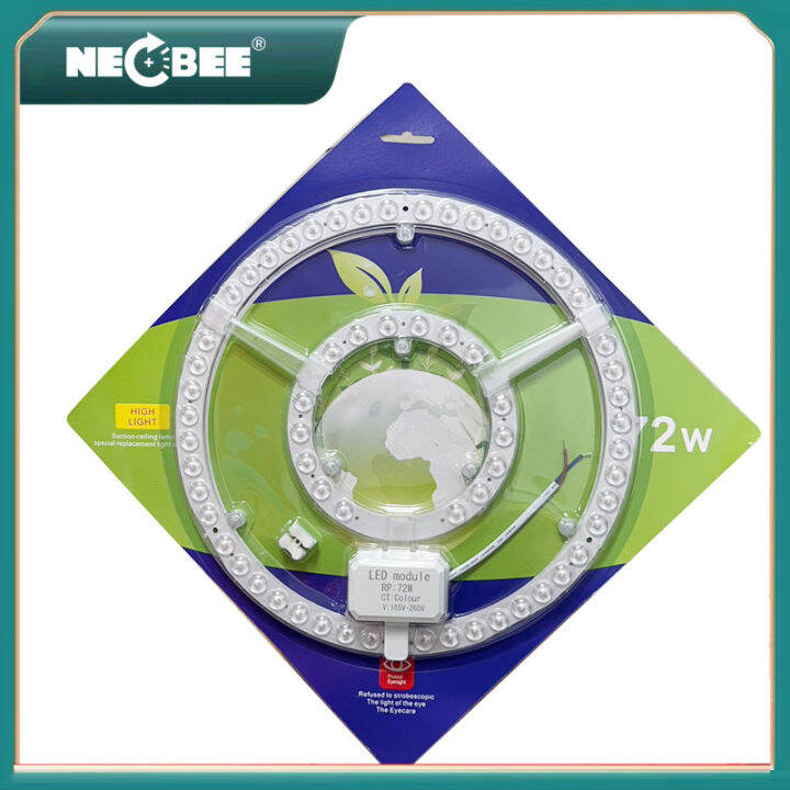 แผงไฟLED กลม โคมไฟเพดานled ไฟเพดาน 24W/36W/48W/72W3แสง ใช้แทนไฟกลมแบบ ...