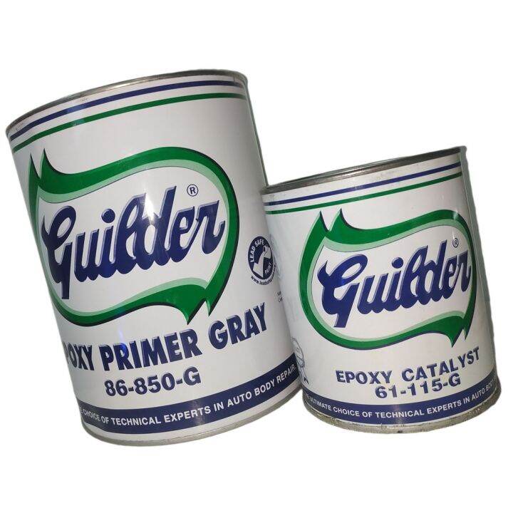 ♧GUILDER EPOXY PRIMER GRAY WITH CATALYST ( 1 GALLON 1 GALLON 1 GALLON ...
