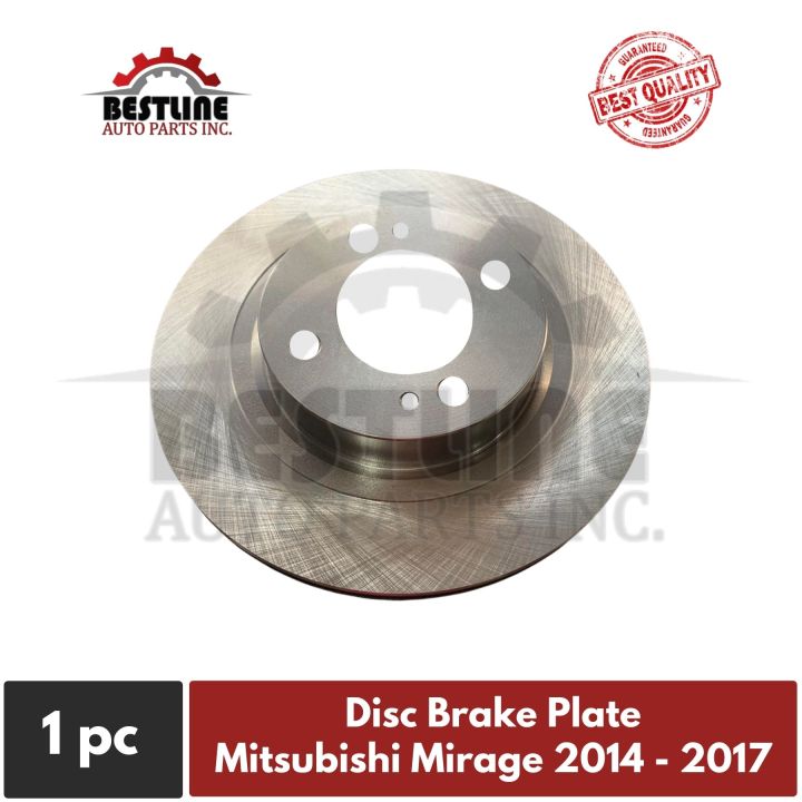Disc Brake Plate Rotor Disc for Mitsubishi Mirage G4 2014 to 2017 ...