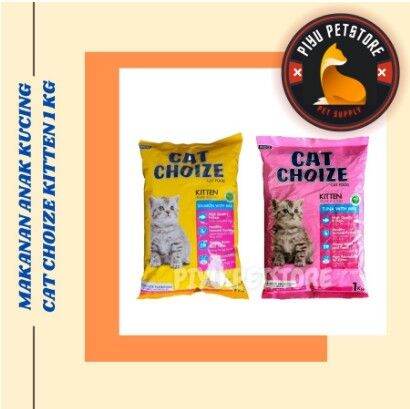 CAT CHOIZE KITTEN Kemasan 1Kg cat choize / cat choice kitten kemasan ...