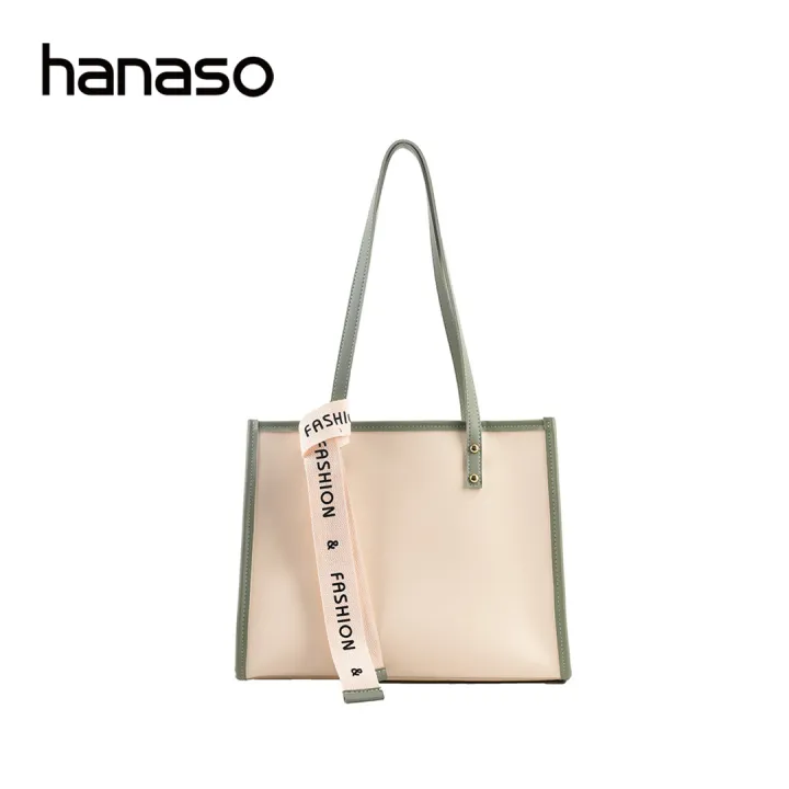 Hanaso Tote Bag กระเป๋า tote กระเป๋าผ้าสะพายข้างผู้หญิง กระเป๋าผ้าถือ กระเป๋าใบใหญ่กระเป๋าสะพาย ...