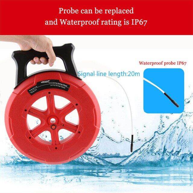 Wall PVC Pip Iron Cement Plastic Pipe Blockage Metal Detector 20M ...