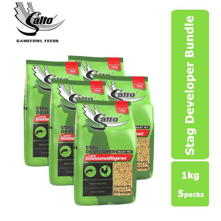 Salto Stag Developer Pellet, 1kg (Bundle of 5 pcs) | Lazada PH