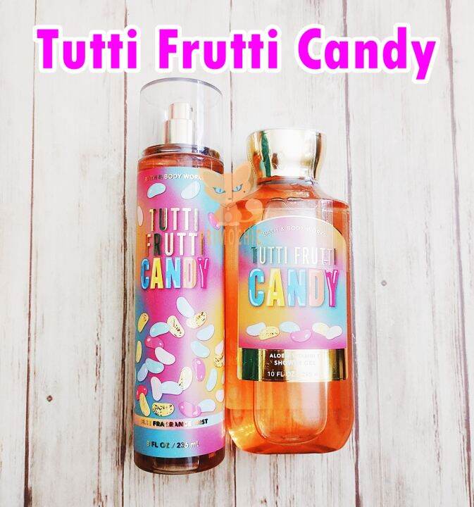 Tutti Frutti Candy Bath & Body Works Shower Fragrance Mist Body Wash ...