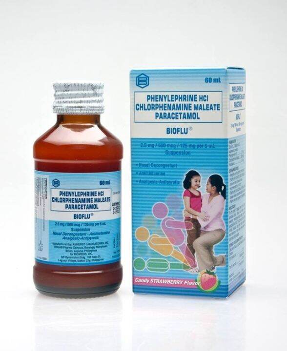 Bioflu for Kids Phenylephrine HCI 60mL | Lazada PH