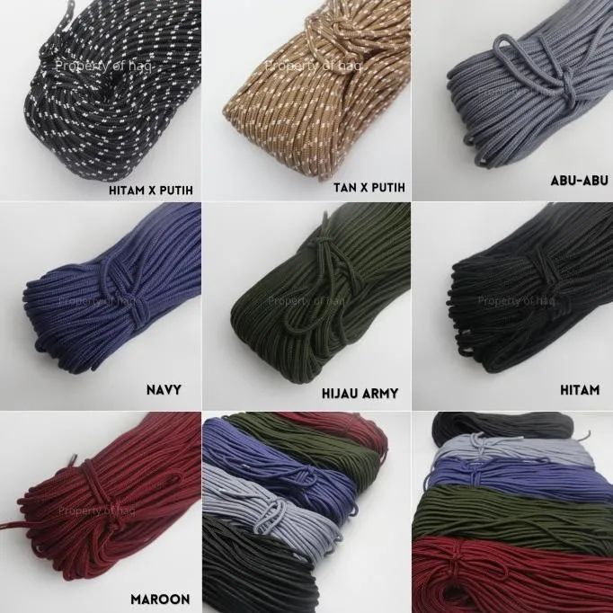 Tali Prusik 3mm / Tali Paracord 3mm / Tali Gunung | Lazada Indonesia