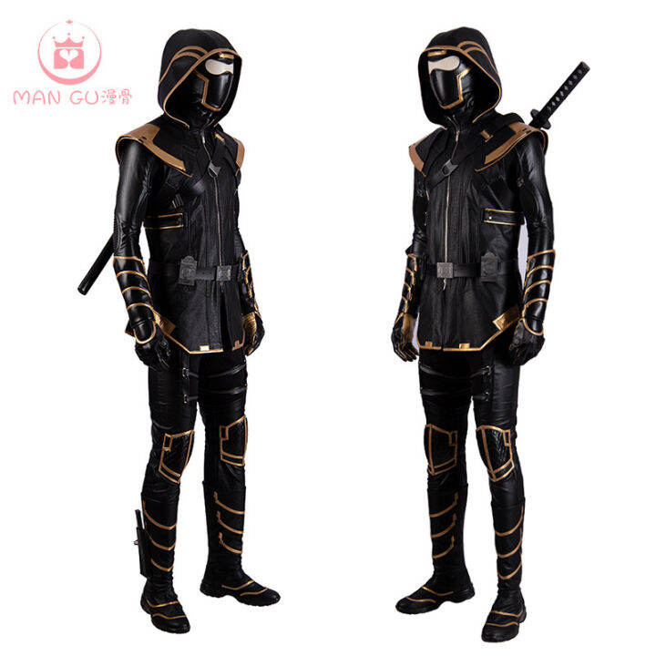 Marvel Comics Avengers 4 Final Battle Hawkeye Long Knife Ronin Hooded ...
