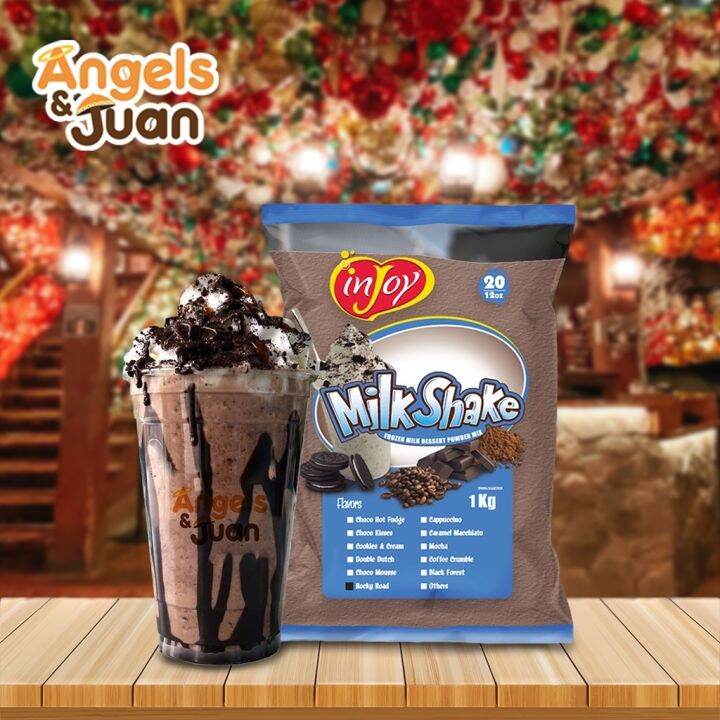 Injoy MilkShake Powder ROCKY ROAD 1KG | Lazada PH