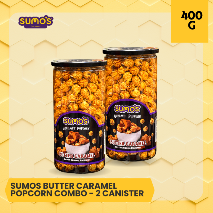 Sumo's Royale Popcorn BUTTER CARAMEL Combo HALAL | Lazada