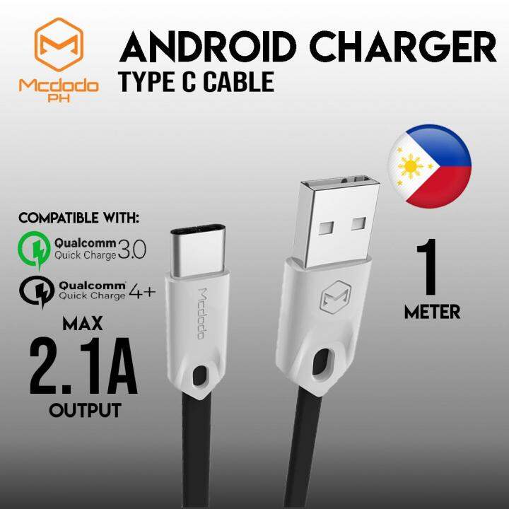 Mcdodo Gorgeous Series Type C Cable Android Charger | Lazada PH