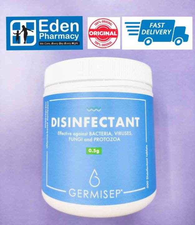 Hovid Germisep Disinfectant 0.5g ( 500 disinfectant tablets ) | Lazada