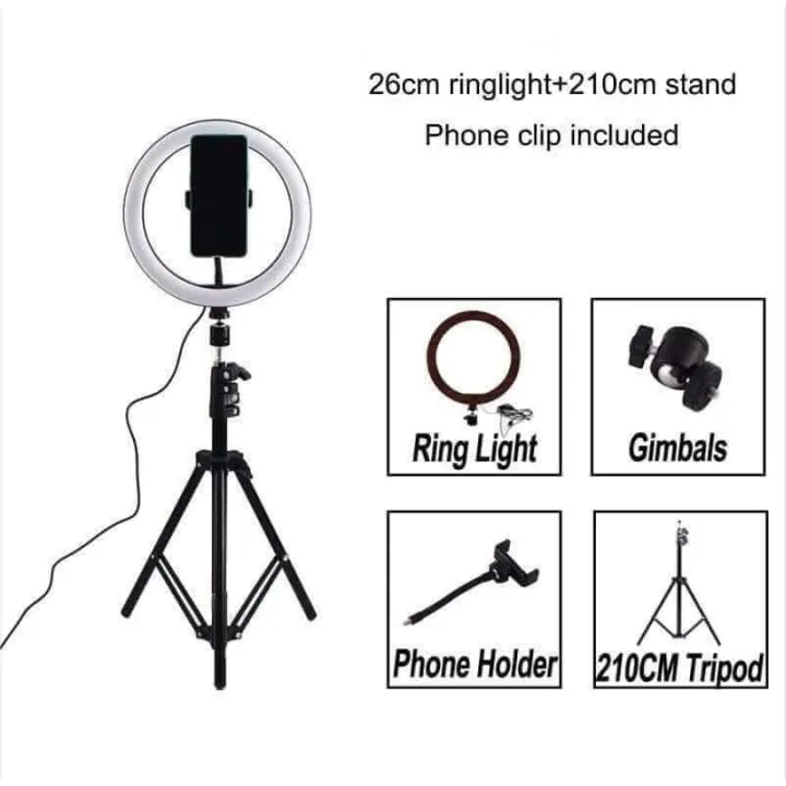 Ring light complete set | Lazada PH