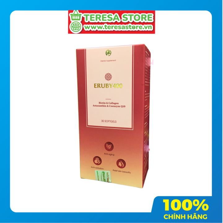 Viên Uống Bổ Sung Vitamin E ERUBY Hộp 30 viên | Lazada.vn