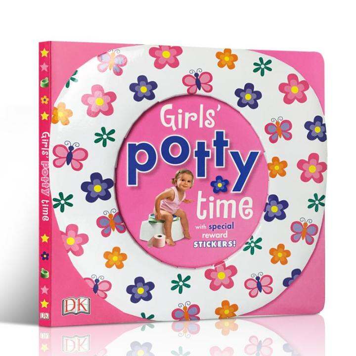 milu Girls Potty Time DK Children Girls' Potty Time หนังสือต้นฉบับภาษา ...