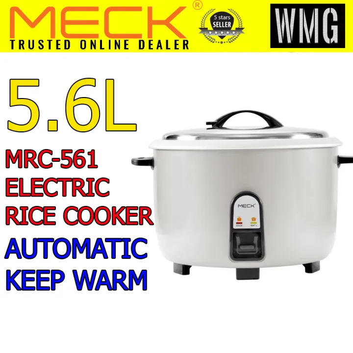 Meck 5.6 Litre Eletric Rice Cooker Electrik Periuk Nasi Besar MRC-561 ...