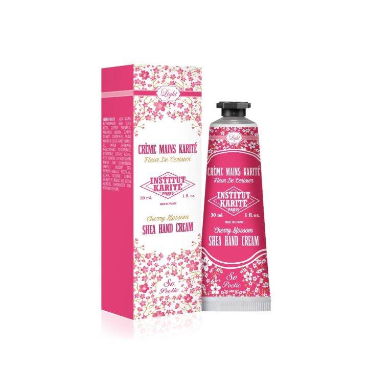 Institut Karite Shea Hand Cream Cherry Blossom 30ml | Lazada Indonesia