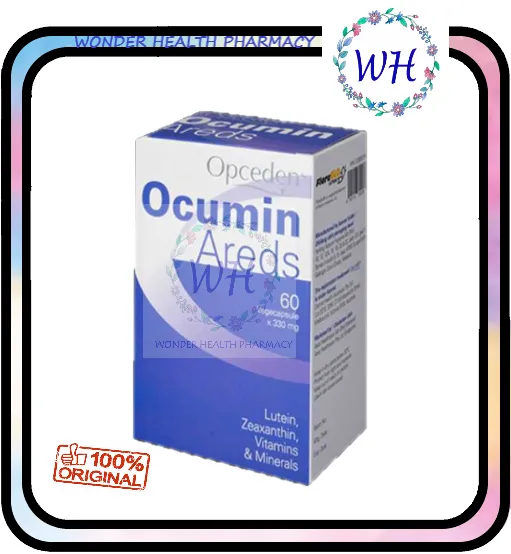 Opceden Ocumin AREDS 60's x 330mg | Lazada