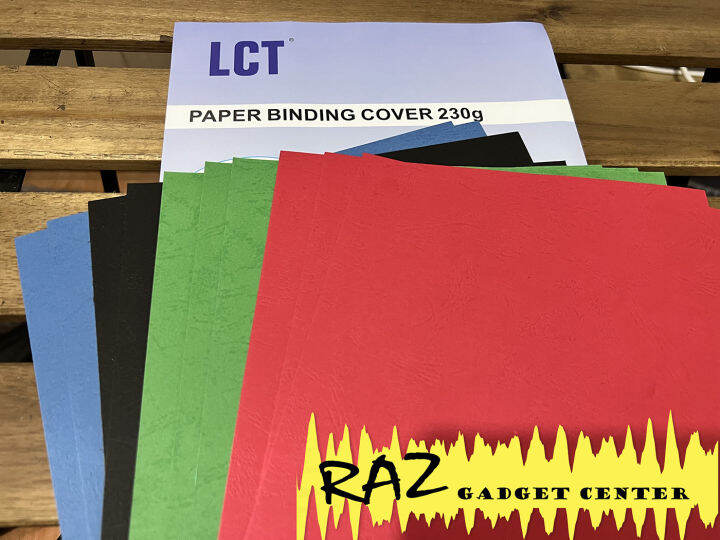 10 Pieces LCT Morocco Paper Binding Cover 230g A4, Short, Long ...