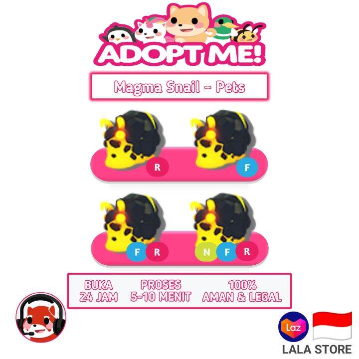 Adopt Me - Magma Snail - Roblox | Lazada Indonesia