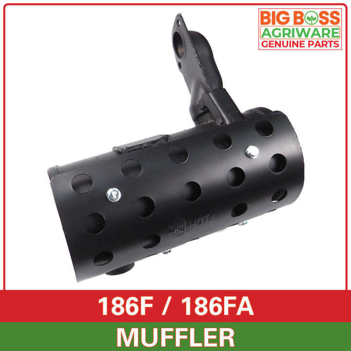 BBA Muffler 186F (10hp), 186FA (12hp) Aircooled Diesel Engine | Lazada PH