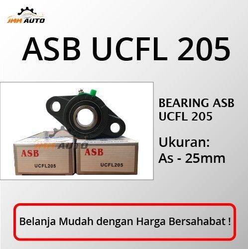 Bearing Asb Ucfl 205 Pillow Block Laher Bearing Duduk 25Mm | Lazada Indonesia