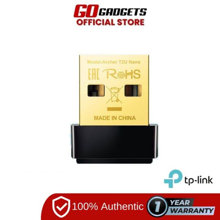 TP-Link Archer T2u Nano Ac600 Wireless USB Adapter Wi-Fi Receiver ...