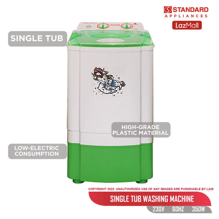 Standard Washing Machine Single Tub SWT-6.0A | Lazada PH