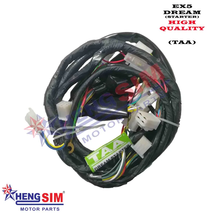 EX5 DREAM (TAA) (STARTER) WIRING BODY WIRE HARNESS FULL SET HONDA | Lazada