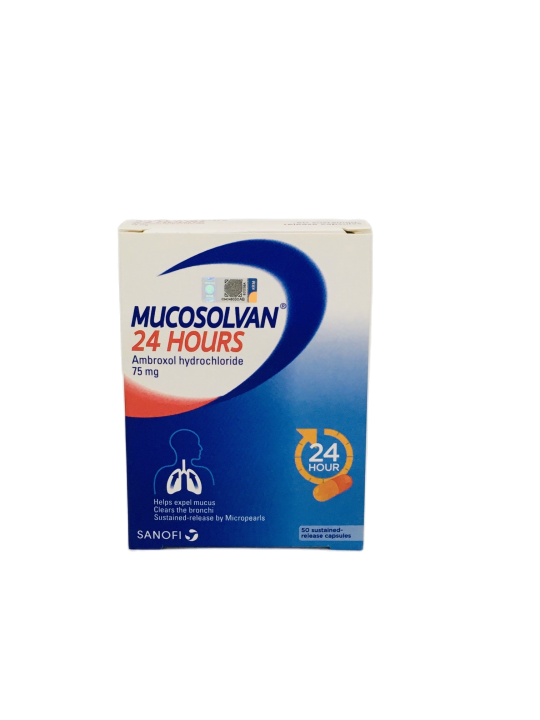 Mucosolvan 24 Hours 75mg Capsules (1 Strip) | Lazada