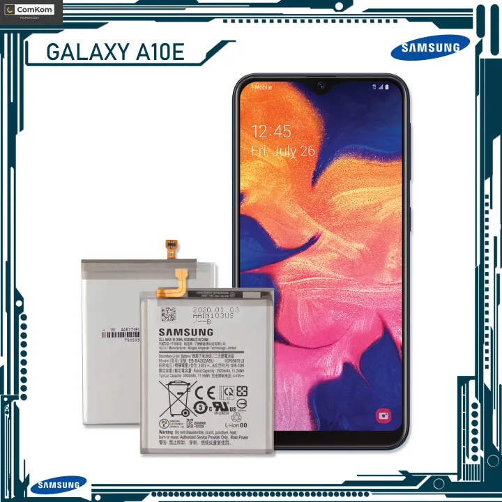 For Samsung Galaxy A10e | Battery Model: EB-BA750ABU Original Capacity ...