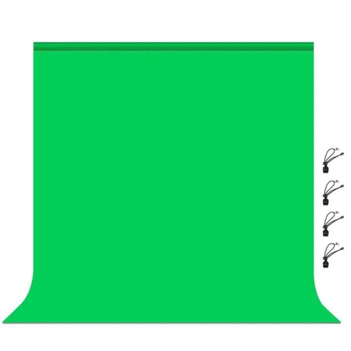 Photography Background Backdrop Smooth Muslin Green Screen Chromakey ...