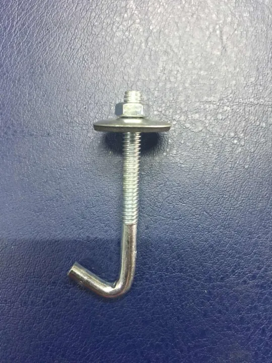 J Bolt 1/4 X 3 with huge bonded washer 100 pcs | Lazada PH