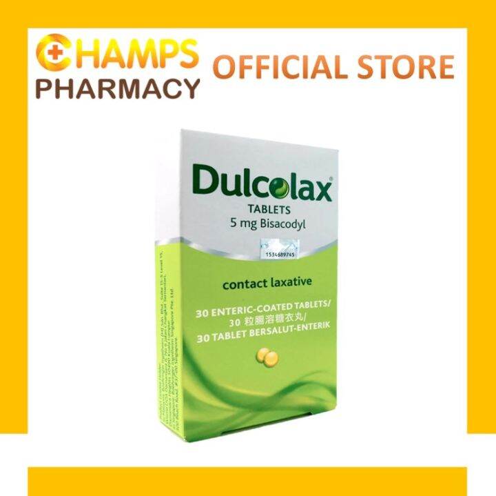 Dulcolax 5mg Tab -30's [EXP 12/24] | Lazada