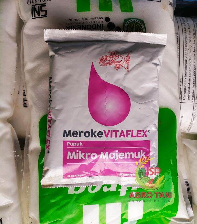 Meroke VITAFLEX Pupuk Nutrisi Mikro Hidroponik Lengkap – 500 gram ...