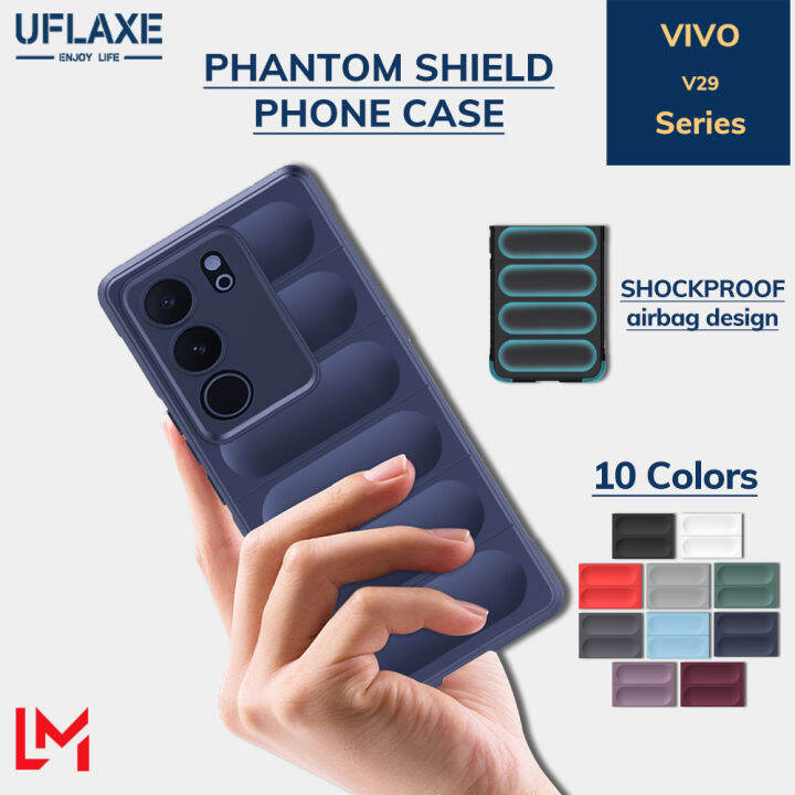 For Vivo V29 / V29 Pro 5G / V29e Case Phantom Shield Shockproof Soft Silicone Phone Case Full ...
