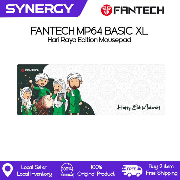 Fantech Gaming Mousepad MP64 Basic XL Hari Raya Edition | Lazada