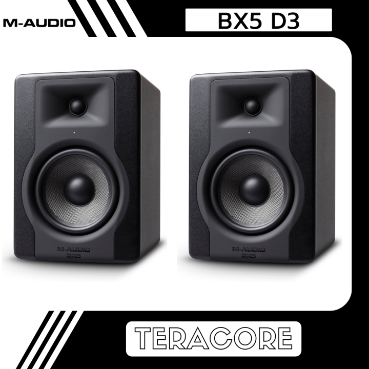 M-Audio BX5 D3 BX5D3 Speaker Monitor Flat Aktif 5 Inch Studio Monitor | Lazada Indonesia