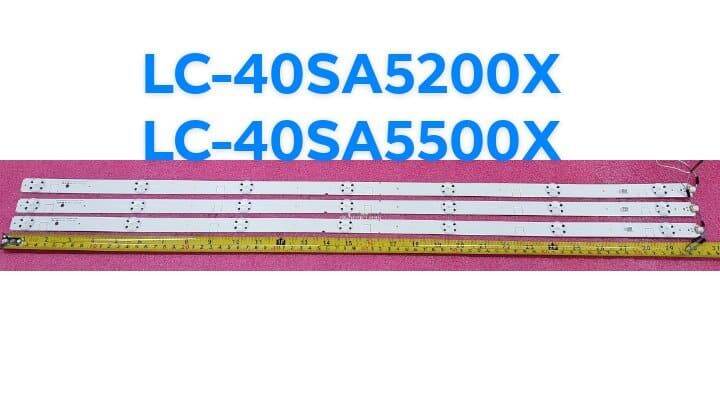 ใหม่ หลอดแอลอีดี ชาร์ป led blacklight sharp รุ่น LC-40SA5200X LC ...