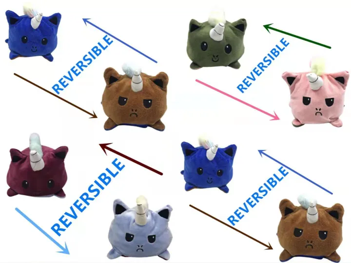 MY BOO Tiktok Reversible Flip Stuffed UNICRON Plush Doll Soft ...