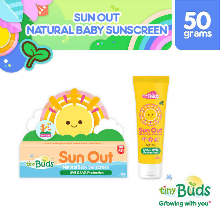 Tiny Buds Sun Out Natural Baby Sunscreen | Lazada PH