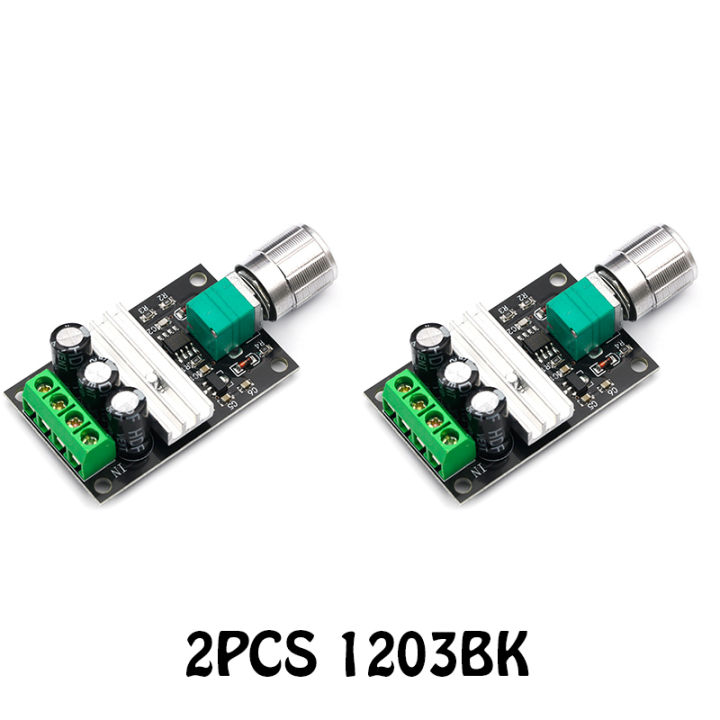 2PCS DC 6V 12V 24V 28V DC 3A 80W PWM Motor Speed Controller Regulator ...