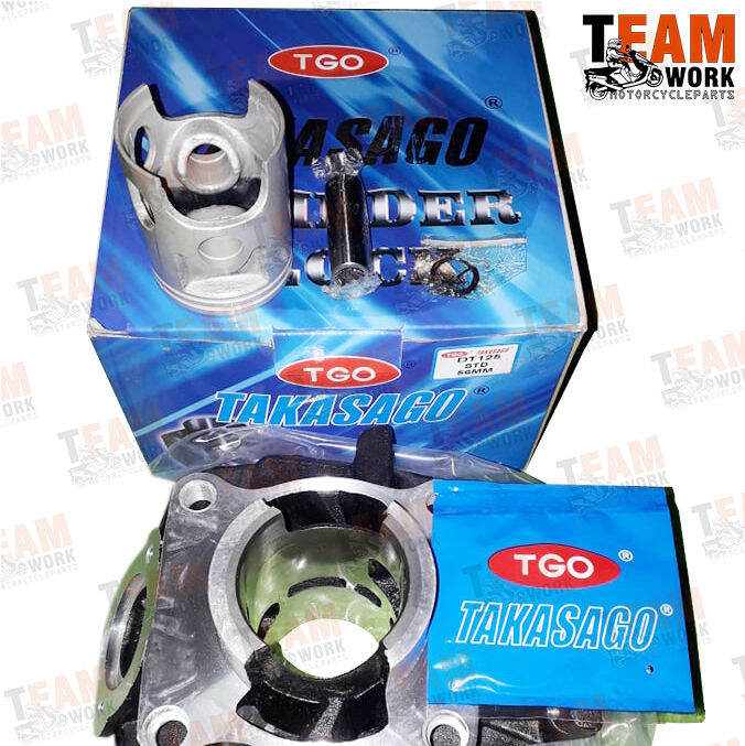 YAMAHA DT125 CYLINDER BLOCK KIT STANDARD BORE 56mm DT 125 | Lazada PH