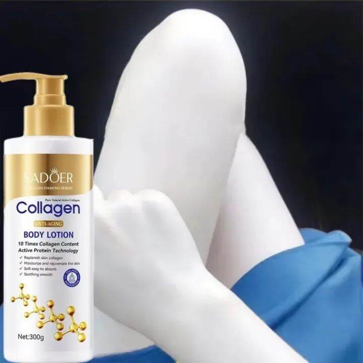 SADOER Whitening Collagen Lotion Body lotion pemutih badan permanen hand body pemutih kulit ...